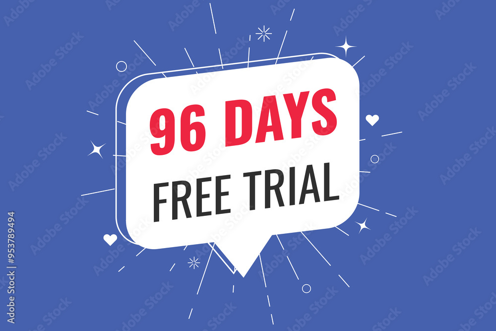 96 day free trial banner design. 96 days free banner background 96 day free trial banner design ...