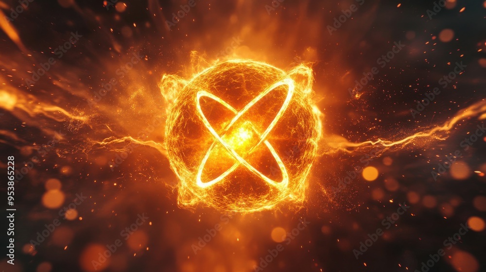 The atomic nucleus during nuclear fission, transformation and energy ...