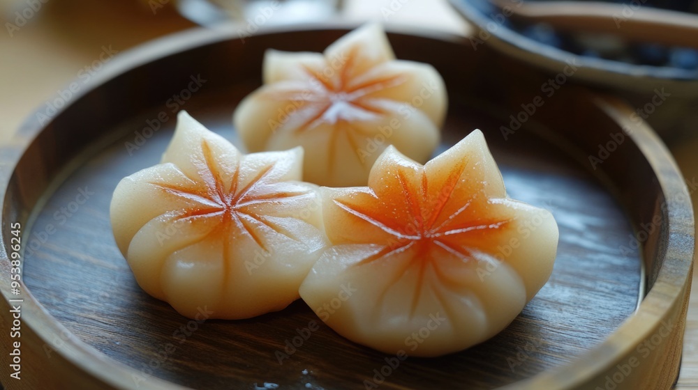 Steamed Momiji Manju: Japanese Maple Leaf Shaped Cake Filled with Sweet ...