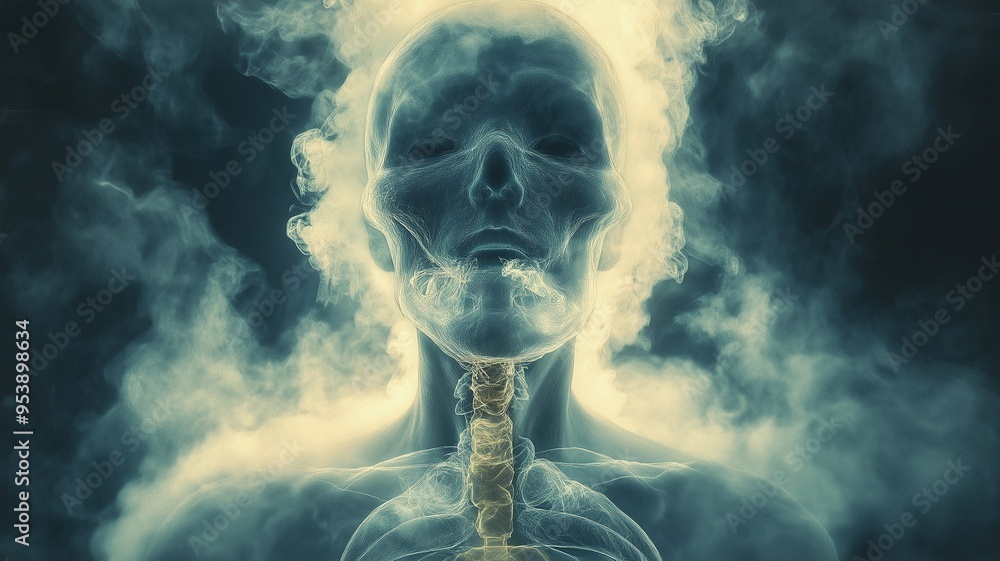 Smoking cigarettes can lead to hazardous smoke that damages the lungs ...