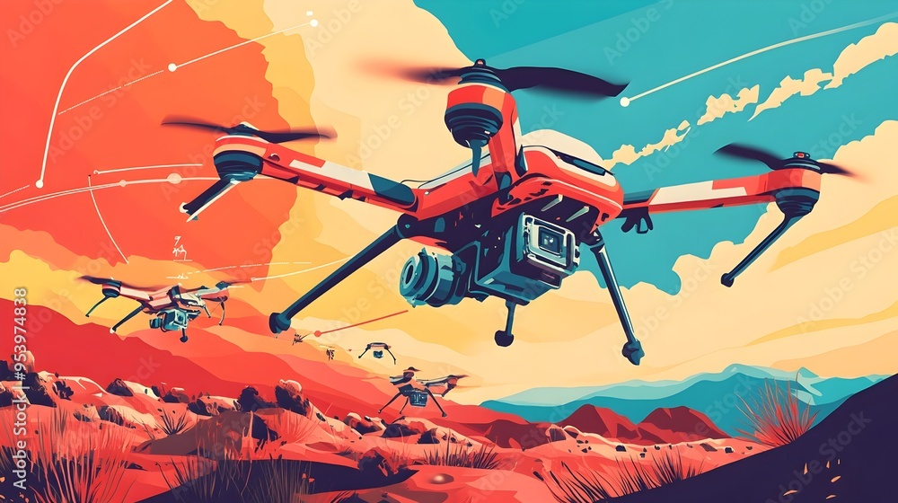 Advanced Rescue Drones Leveraging IoT Technology for Efficient Search ...