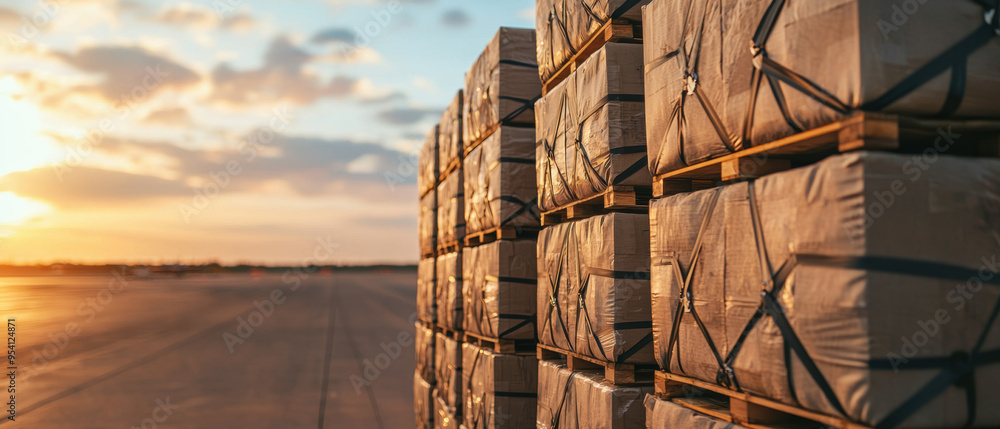 Military cargo logistics by air, visualizing the specialized methods ...