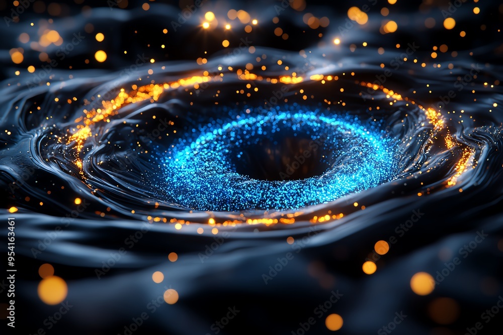 Energy Illustration Potential, Particles, and Transformation visualized ...