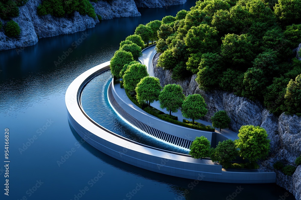 Hydropower optimization and structural advancements are illustrated in ...