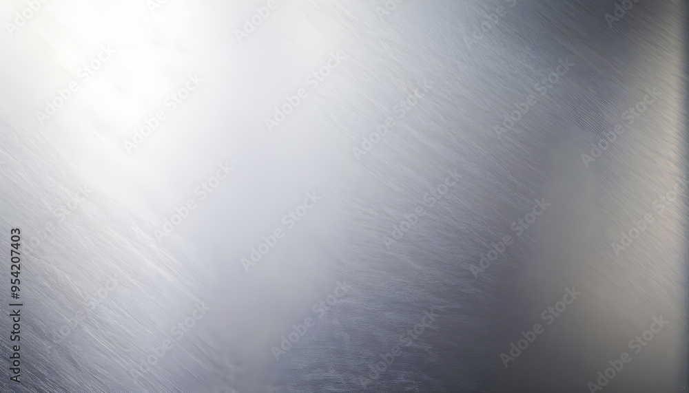 Silver Metal Sheet Texture Background With A Smooth Reflective Surface Capturing The Fine
