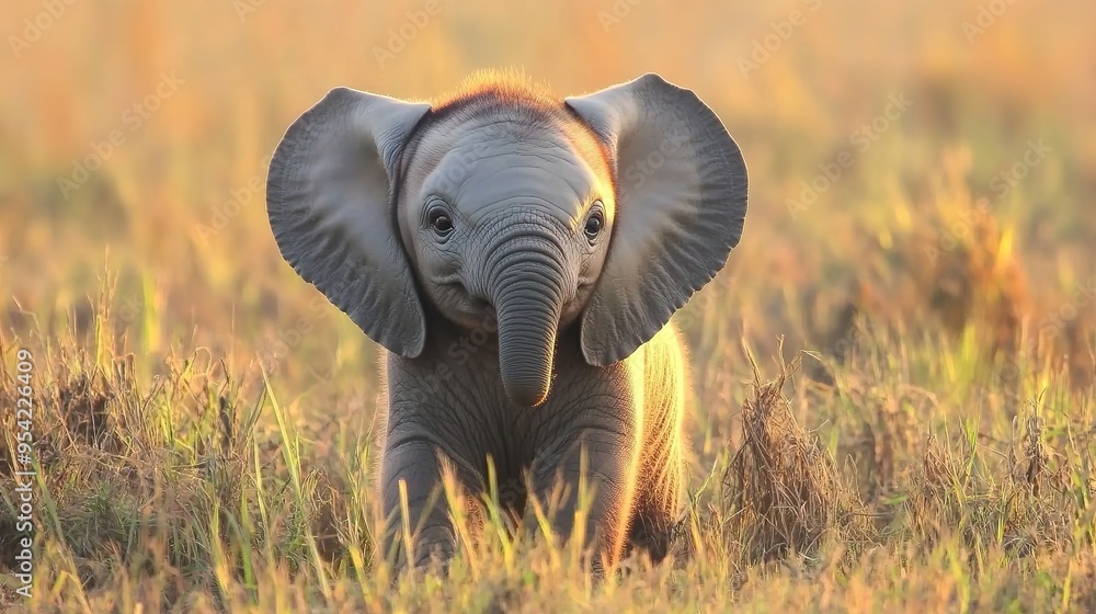 Ultra-Realistic Baby Elephant, Captured in Stunning Detail to Showcase ...