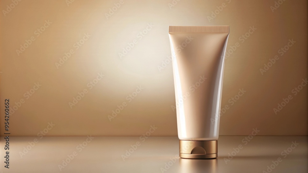 Cosmetic cream tube mockup template for product showcase , beauty ...