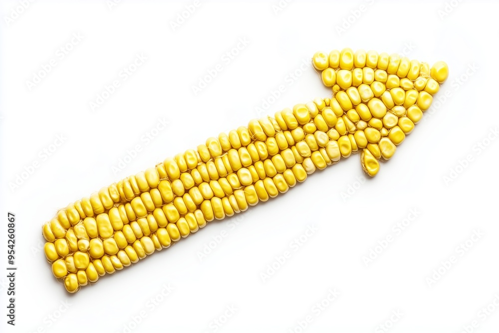 Corn Kernel Arrow: A simple yet powerful image of progress and growth ...