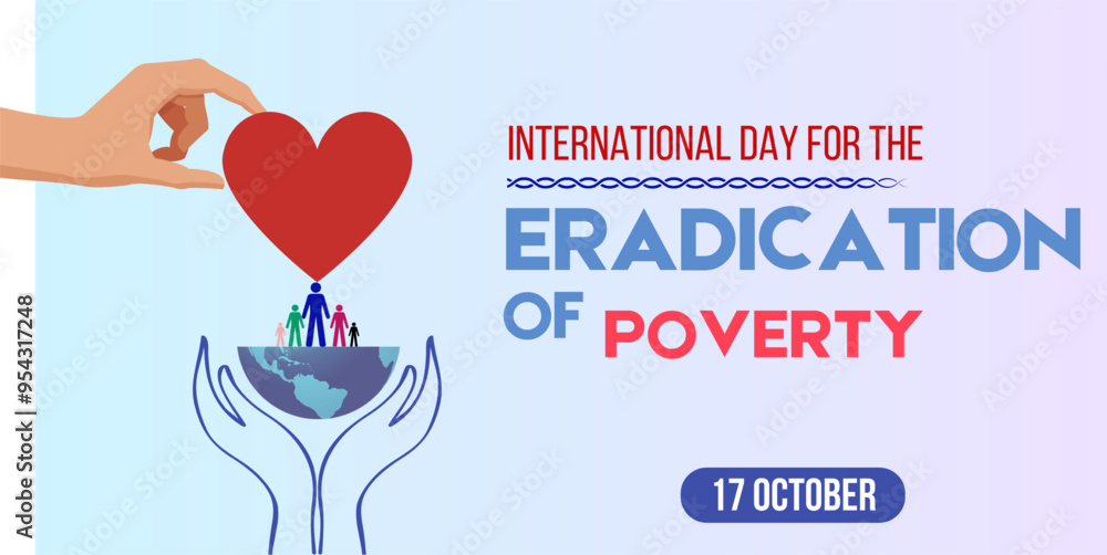 Campaign or celebration banner for International Day for the ...
