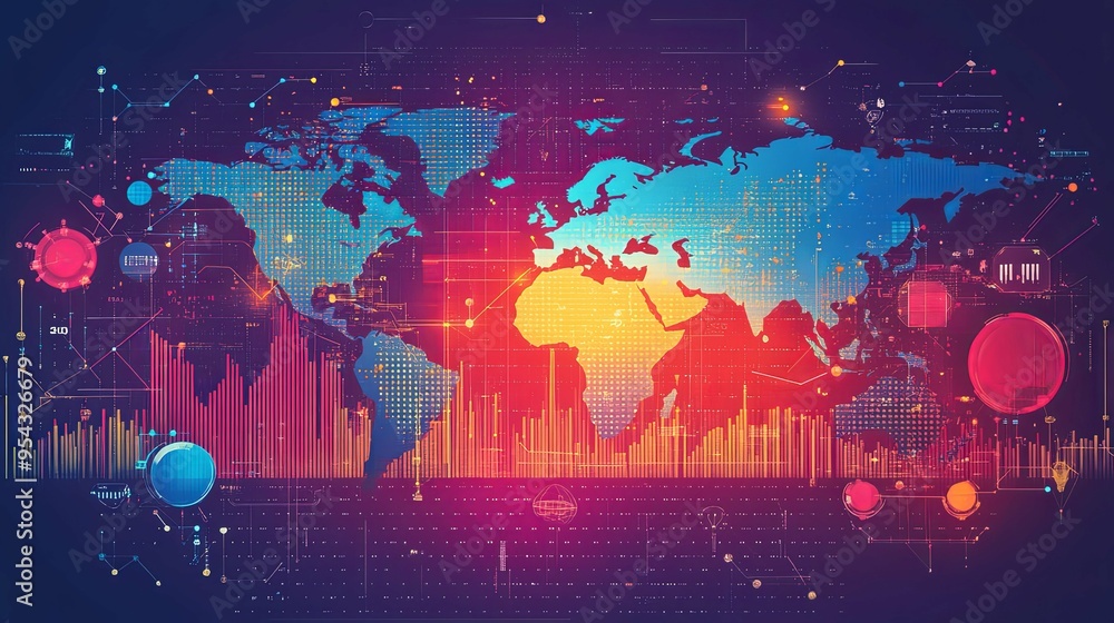 Global Data Visualization: Trends, Insights, and Analytics Stock ...