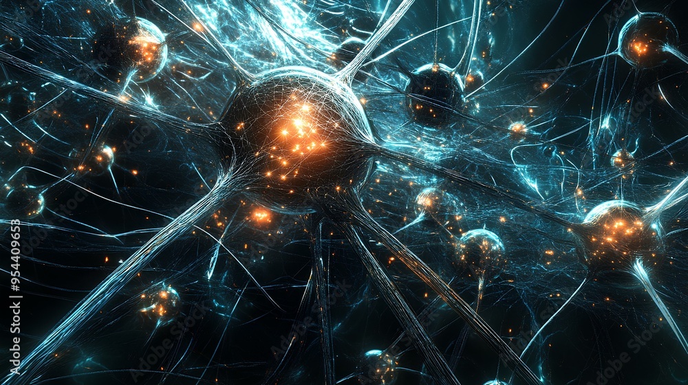 Multi-layered neural network representation with data nodes and ...