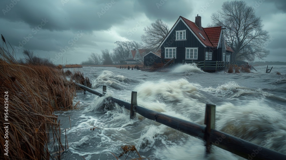 Storm Surge: An elevated sea level caused by a hurricane or powerful ...