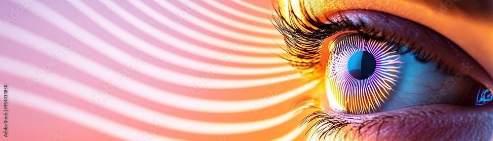 Eye of Perception: Surreal Optical Illusion with Infinite Circles ...