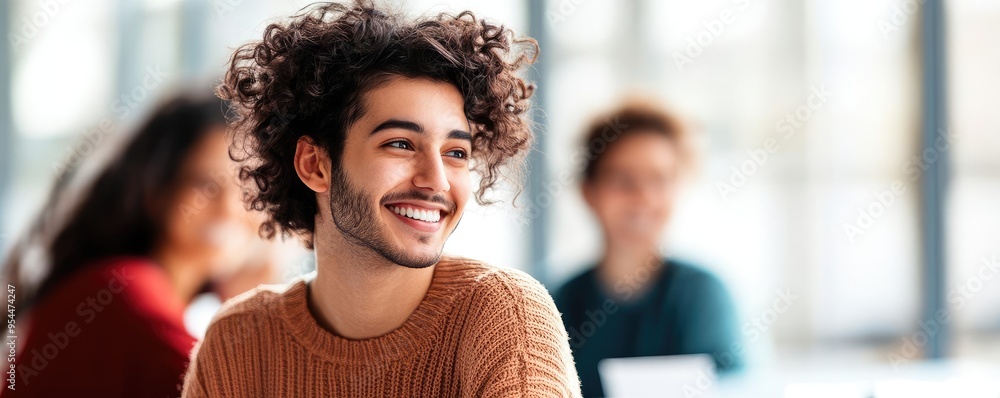 Interactive university platform showcasing graduate programs, students ...