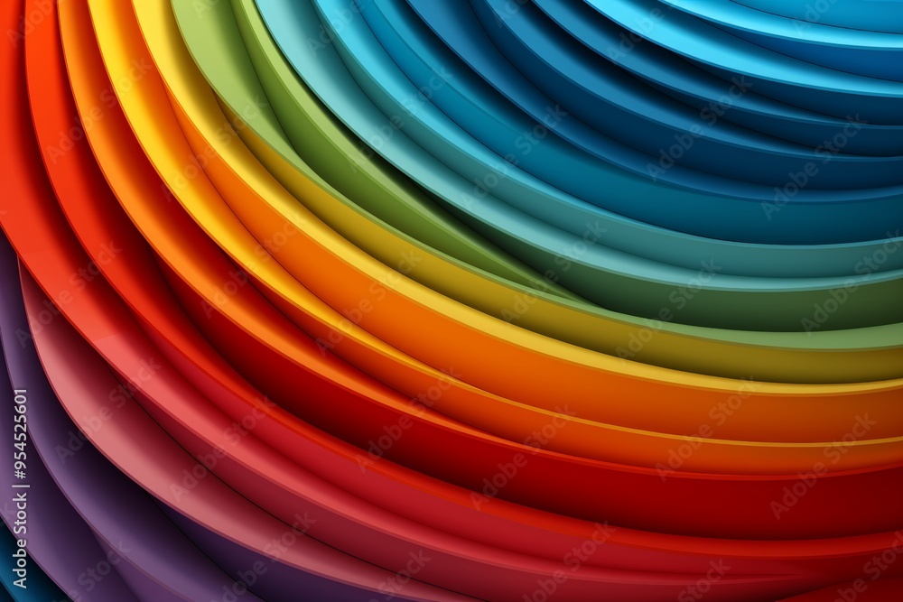 Explore vibrant color spectrums and stunning rainbow gradients for ...