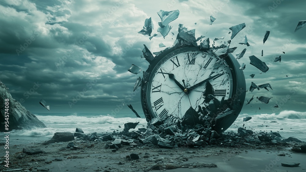 Please STOP TIME OF WAR :Abstract illustration of time being precious ...