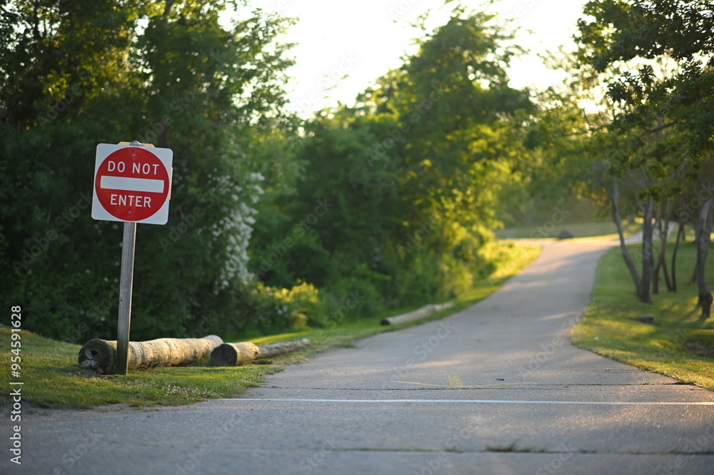 Photo & Art Print Do not enter red sign, FunnyLemon