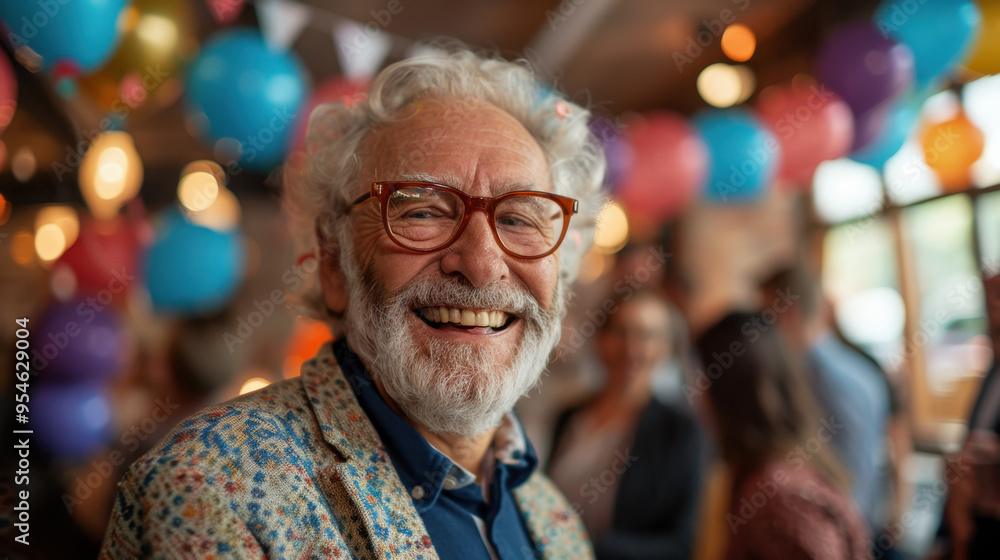 Retirement Party: A touching farewell in an office decorated with ...