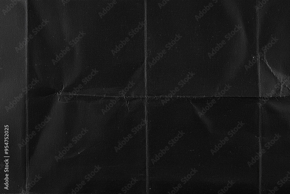 Black Folded Paper Texture, Black Paper with Deep Folds, Textured Black ...