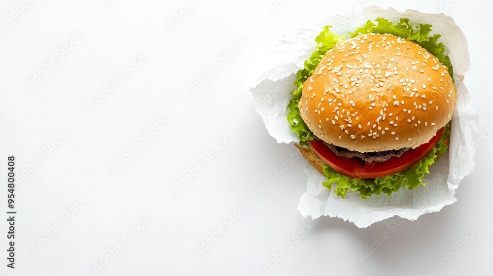 The image depicts an abandoned hamburger patty with a bullet wound on a ...