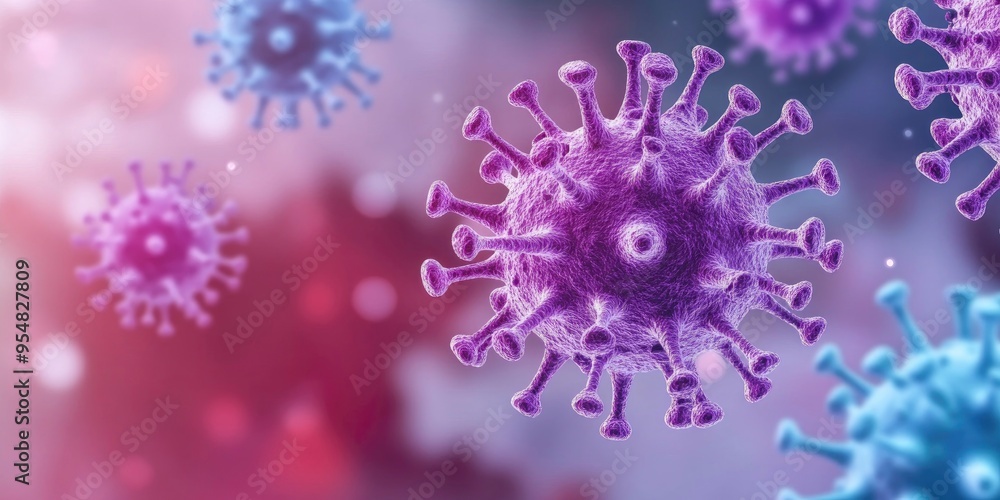 The United States map, with blurred red, white, and gray backgrounds ...