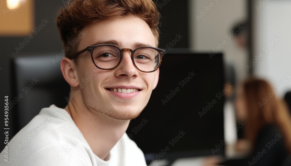 Successful Businessman Leading Immersive Team Discussion in Modern ...