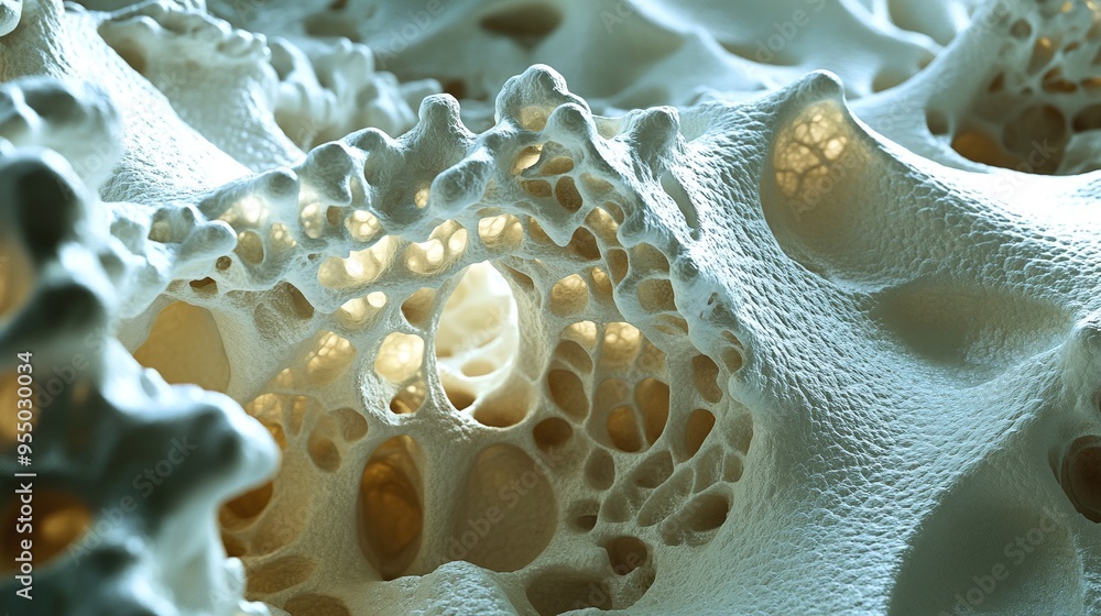 Capture the process of bone resorption, showing how osteoclasts break ...