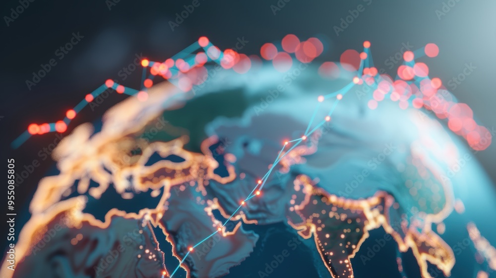 A symbolic representation of financial growth and international market ...