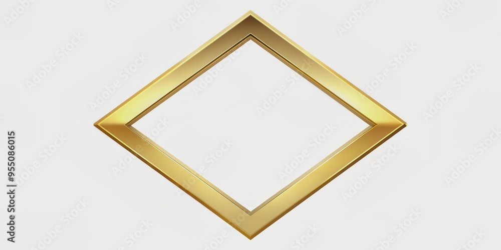Gold diamond shape clipart with a background, gold, diamond, shape ...