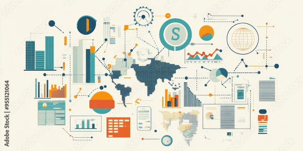 Infographic showing different types of economic models and their ...