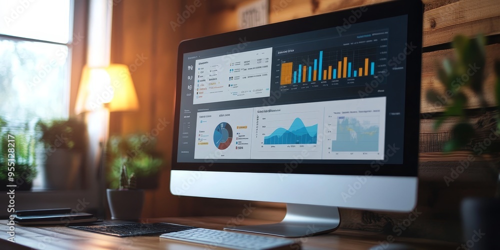Comprehensive expense report dashboard with interactive visuals and ...