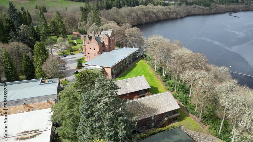 fonab castle hotel estate mansion historic vintage luxury property real ...