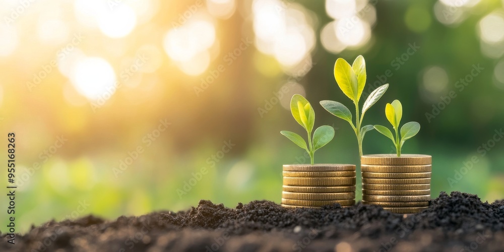 Visualizing Investment Progress: Charts and Greenery Representing ...