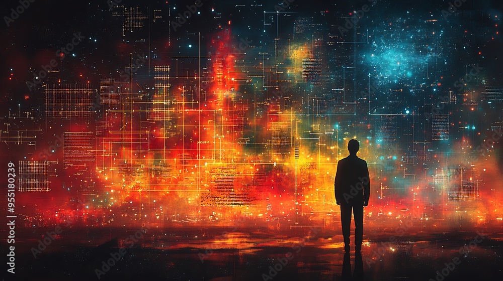 Illustrated mind map the development of quantum mechanics mathematical ...