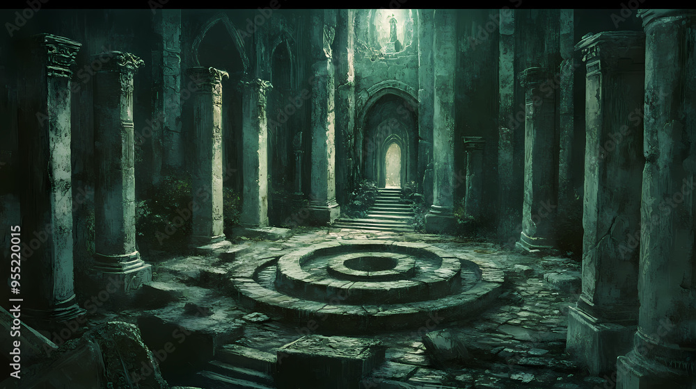 Secret labyrinth beneath roman temple where initiates embark on ...