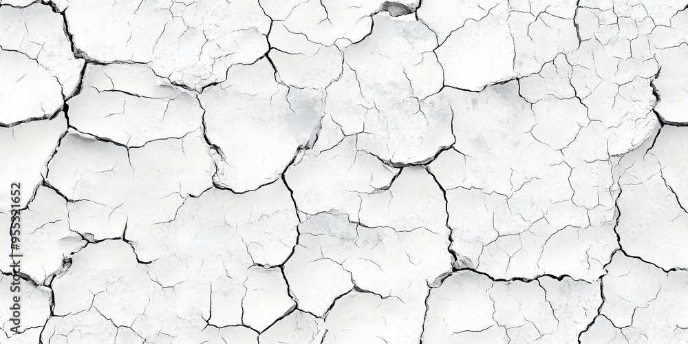 Seamless broken cracks background texture. Tileable stained peeling ...