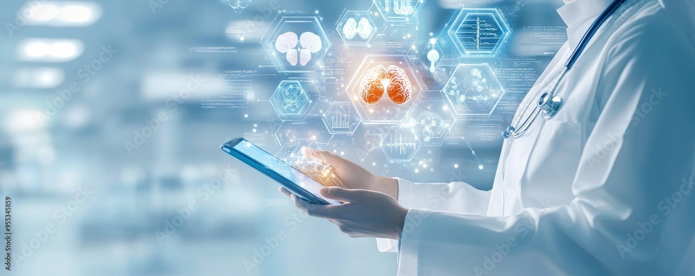 x-ray of human heart holographic scan projection ,Heart Disease ...