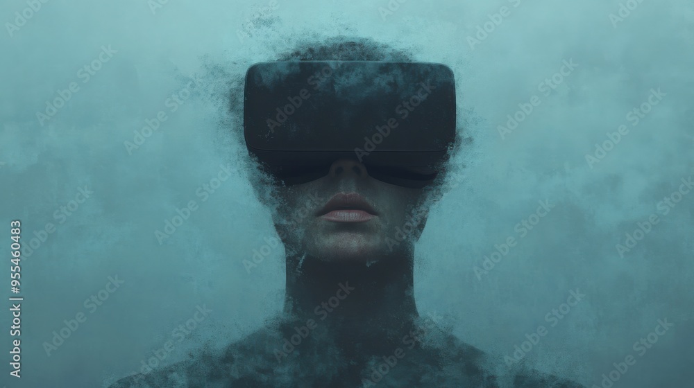 Virtual reality art depicting the internal struggle with depression ...