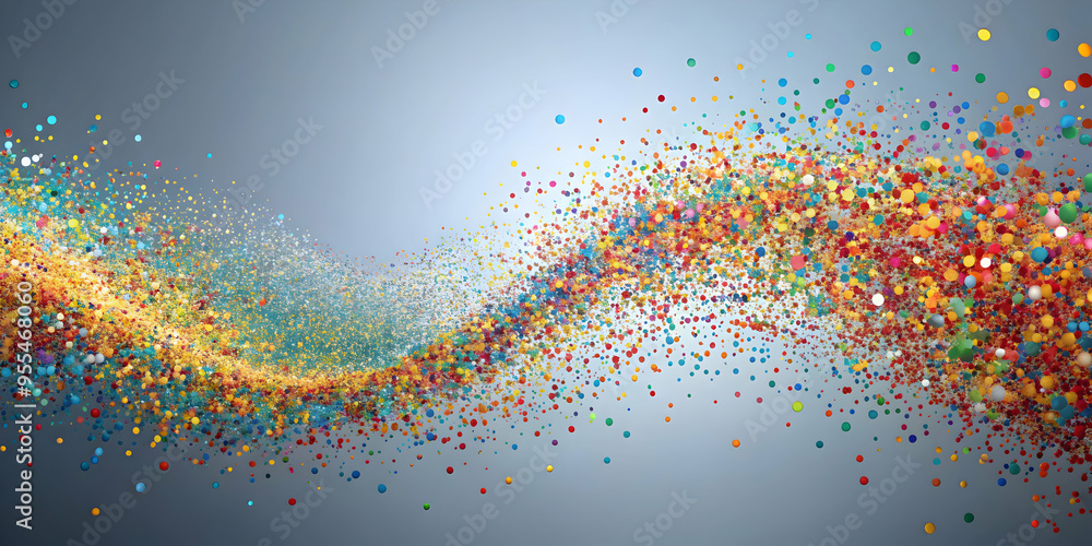 Rainbow of Spheres: A mesmerizing digital art piece captures the beauty ...