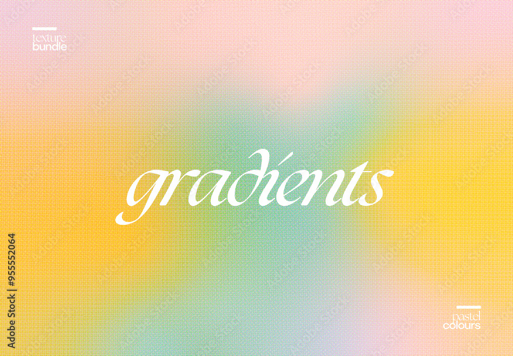 Pastel Gradient Bundle Texture Bundle Pack Stock Template | Adobe Stock