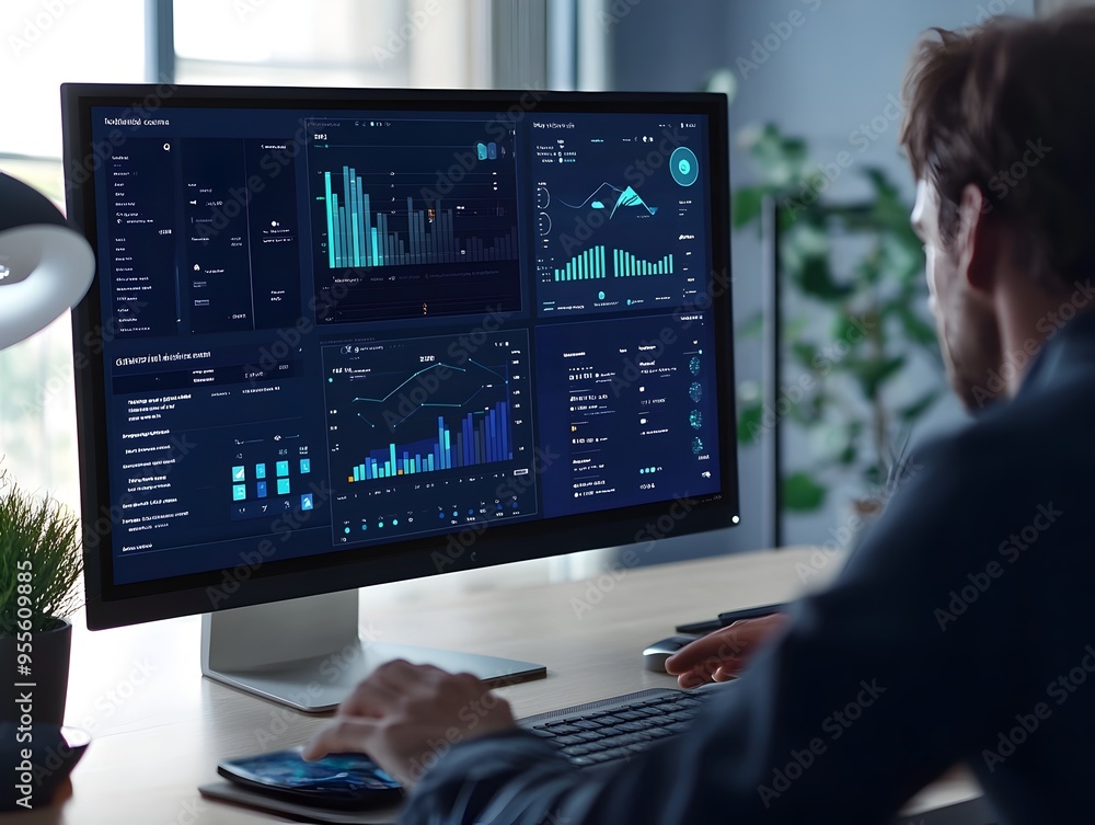 Professional Website Backend Dashboard with Detailed Analytics and Data ...