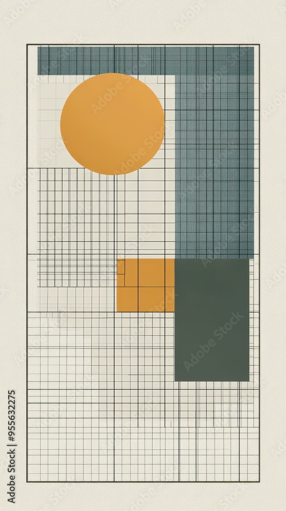 This corporate brand identity template showcases a blend of geometric ...