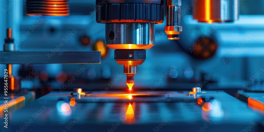 Foto de Automated Coordinate Measuring Machine CMM Inspecting Precision ...