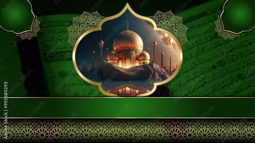 luxury arabic islamic Background , muslim design for Holy Quran ...