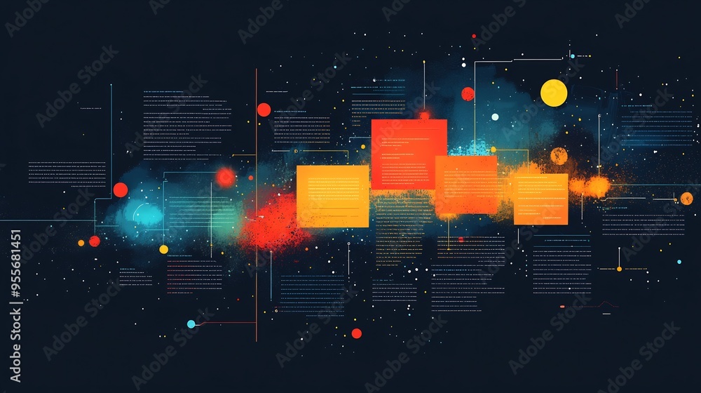 Vector mind map the use of space in graphic design discussing white ...
