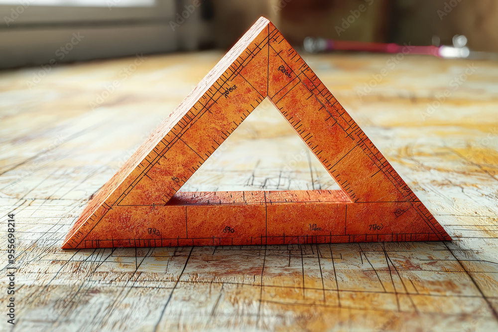 A diagram of an isosceles trapezoid with labeled angles and sides ...