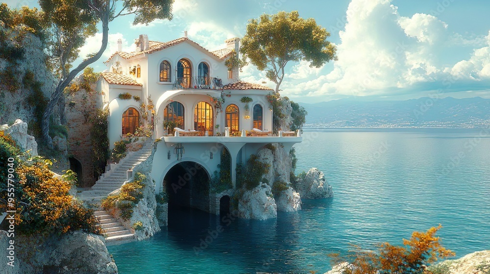 Luxurious beachfront building design highlighted in beautiful ...