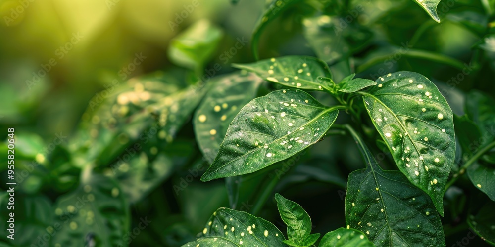 Fungal Plant Pathogen Cercospora capsici Inducing Leaf Spot Also Known ...
