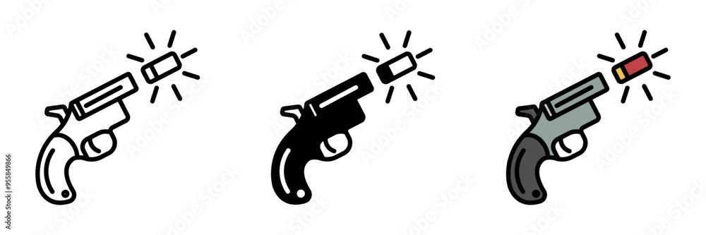 Flare icon, A bright light or flame deployed from aircraft to signal ...