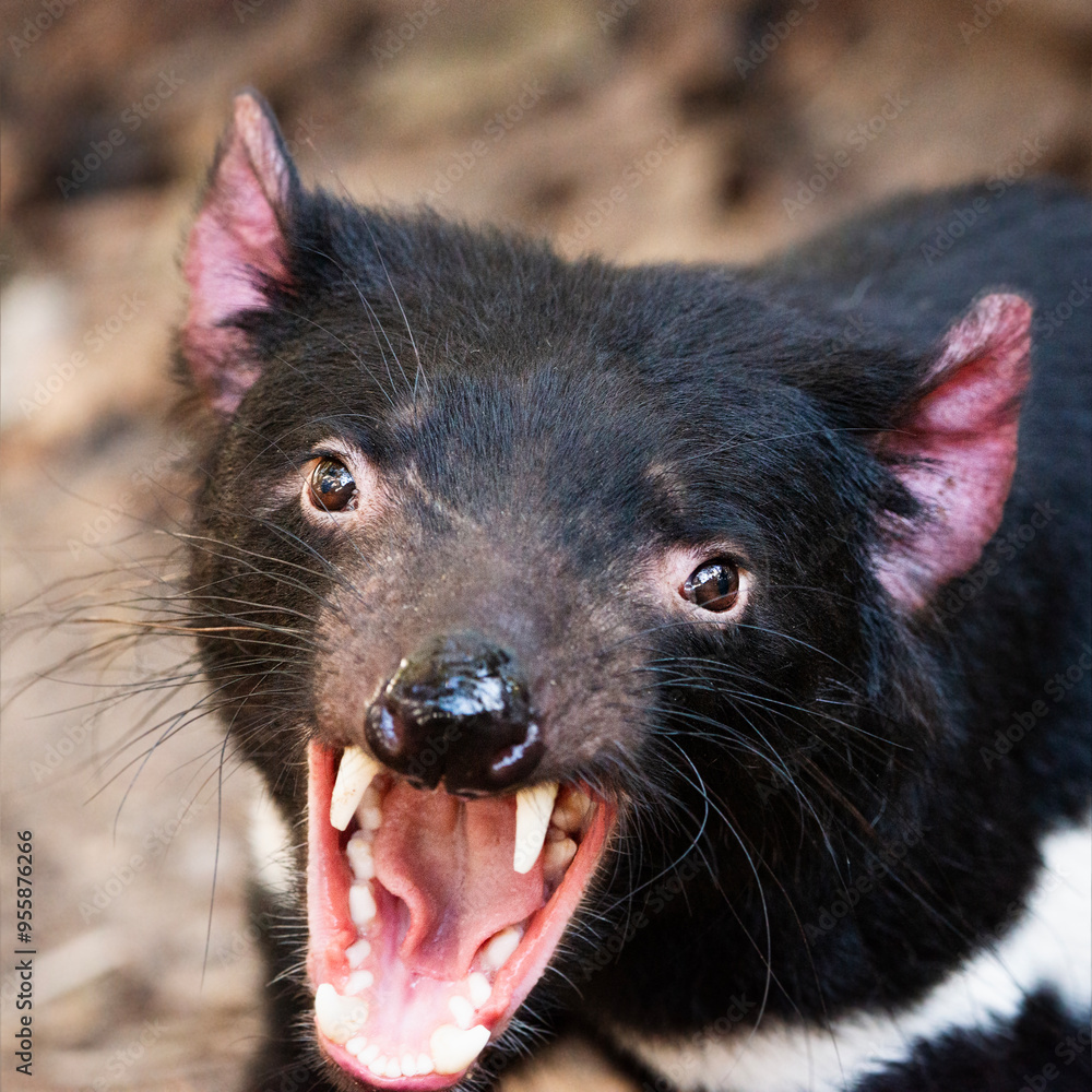 The Tasmanian devil is a carnivorous marsupial of the family Dasyuridae ...